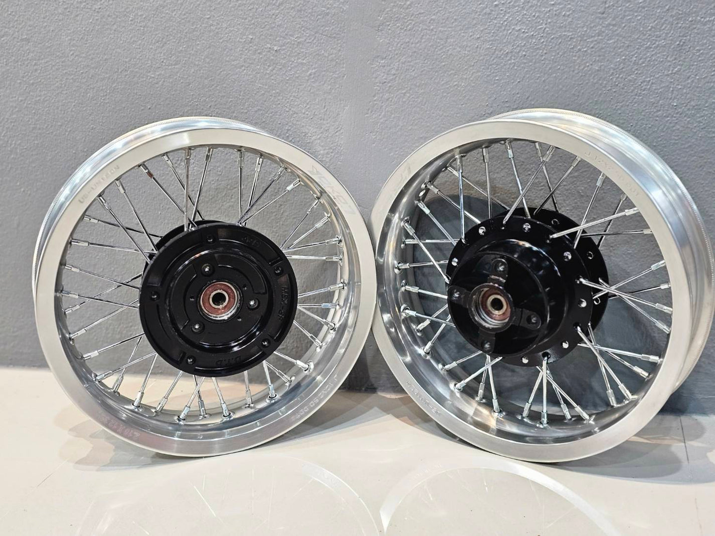 8ft-MONKEY GROM DAX Spoke Silver Wheel Set (FR ABS対応) （税別・送料込） – 8ft ...