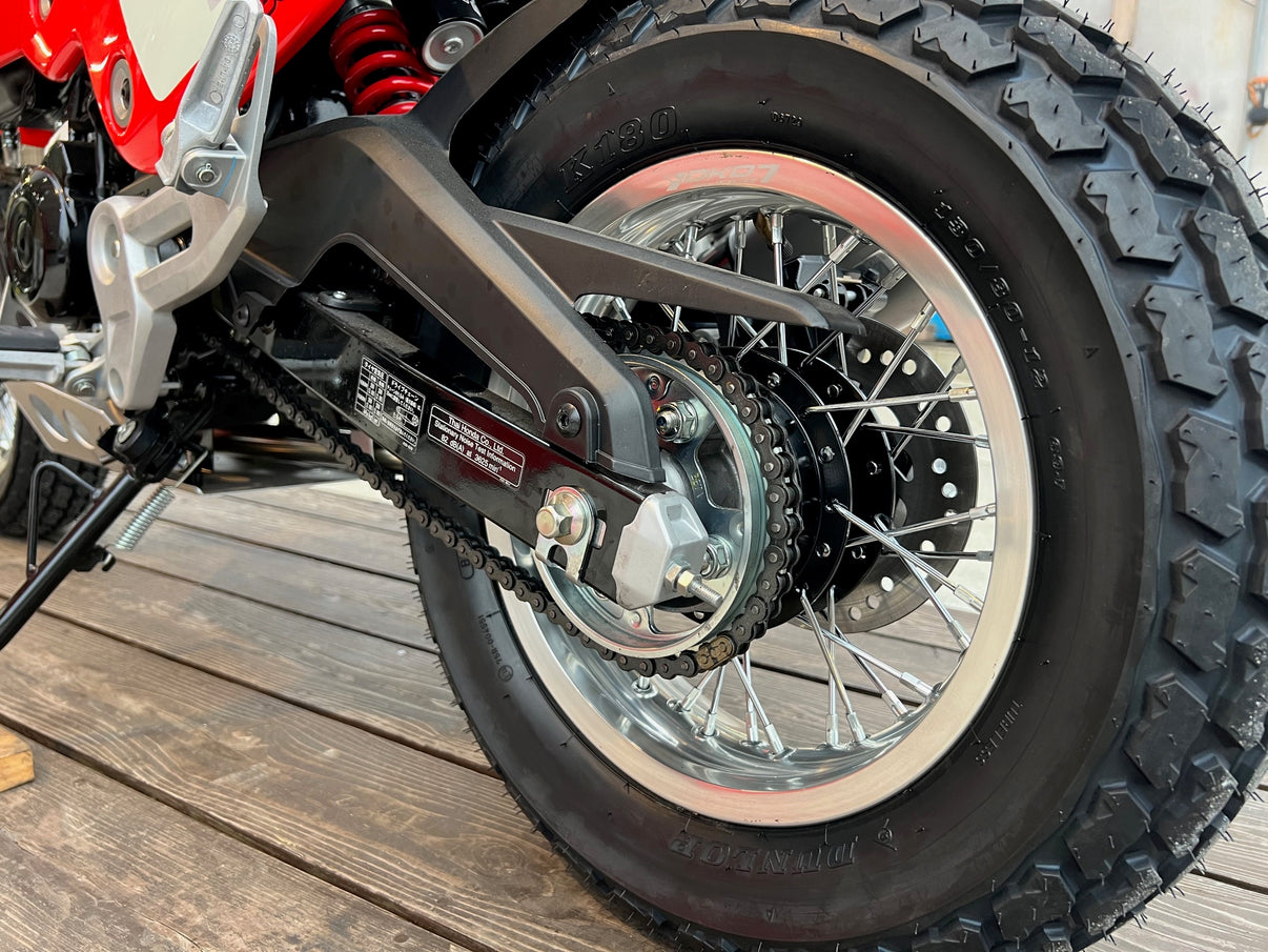 8ft-MONKEY GROM DAX Spoke Silver Wheel Set (FR ABS対応) （税別・送料込） – 8ft ...