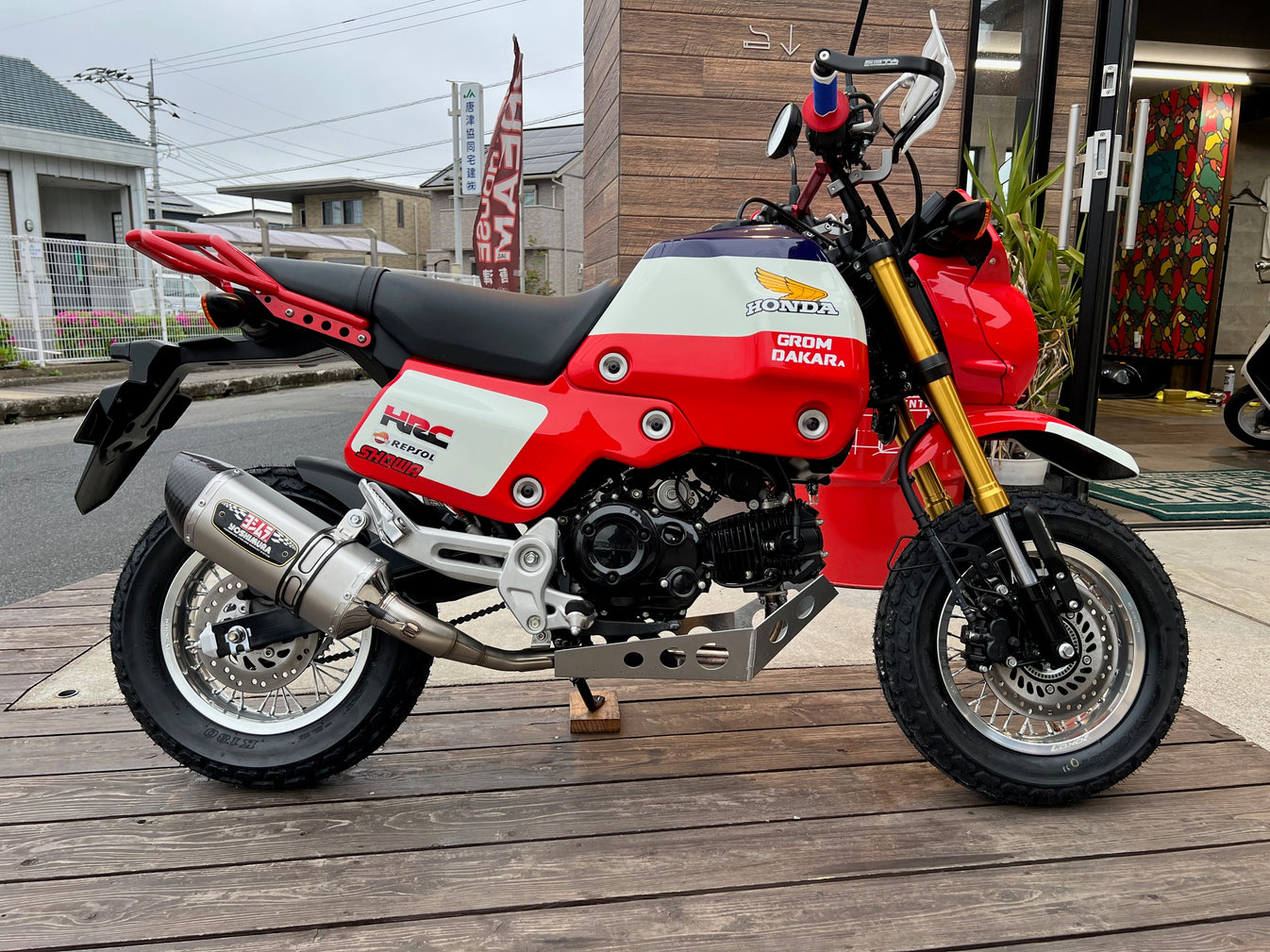 8ft-MONKEY GROM DAX Spoke Silver Wheel Set (FR ABS対応) （税別・送料込） – 8ft ...