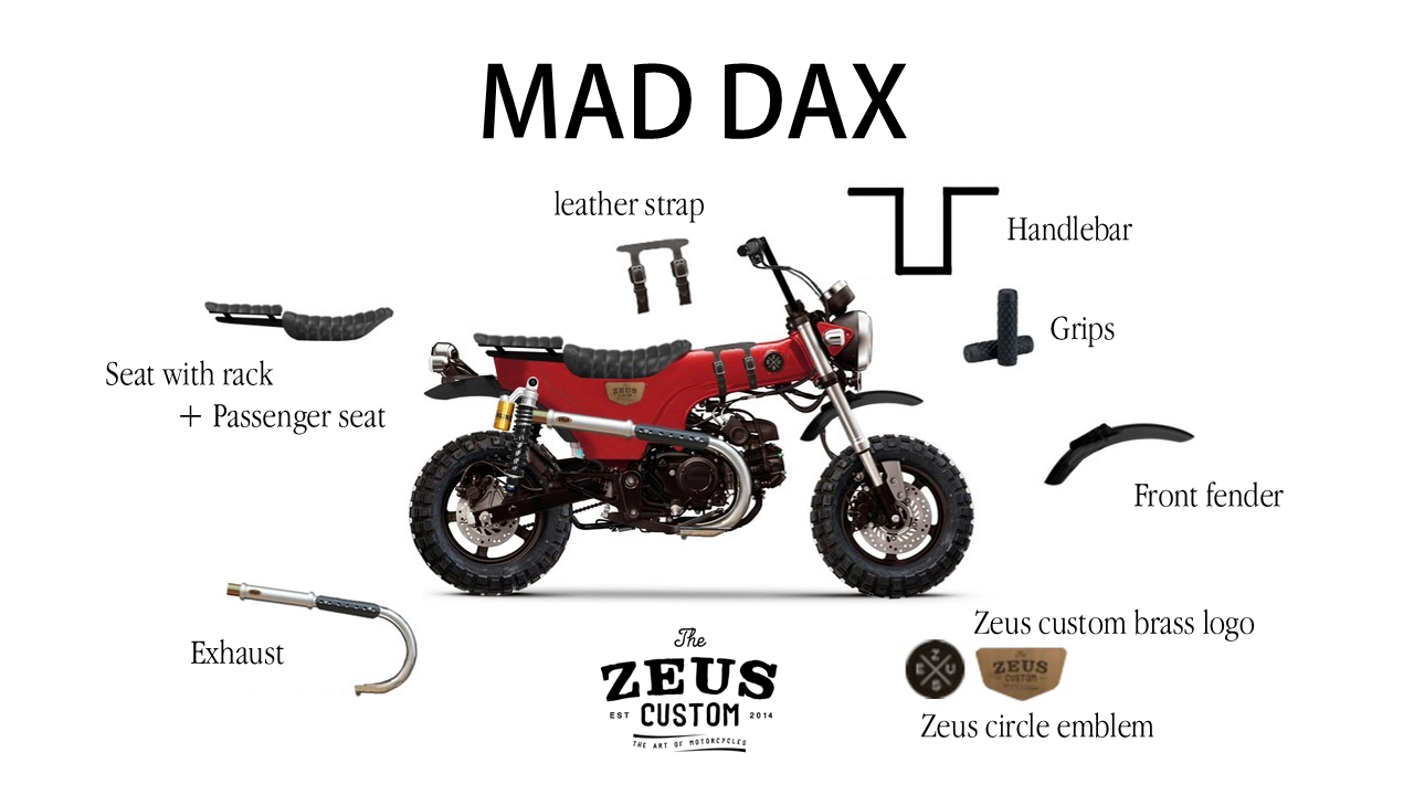 ZEUS MADDAX CUSTOM KIT SET （送料込） – 8ft Weekend